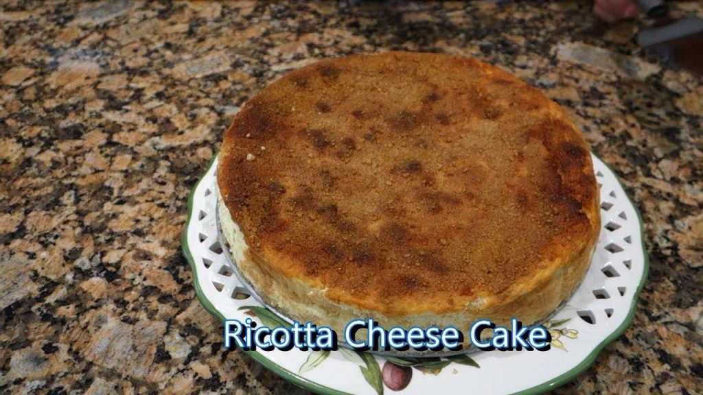 Ricotta Cheese Cake - Italian Grandma' Gina - Wonderful ...
