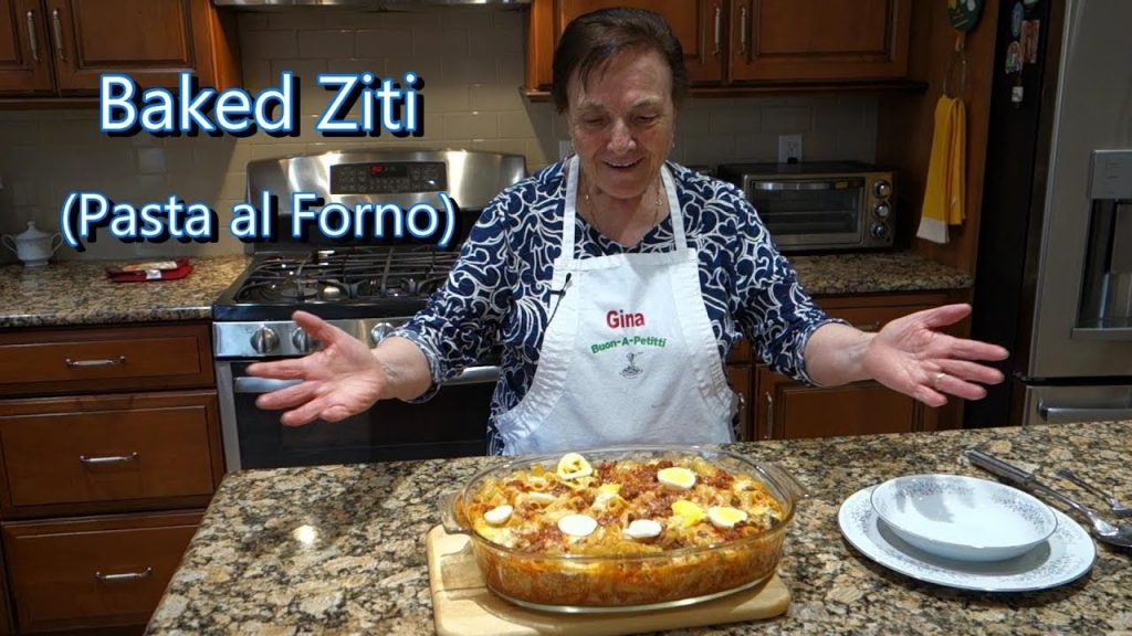 Baked Ziti - Italian Grandma' Gina - everybodylovesitalian.com