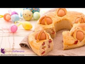 Neopolitan Easter Bread "Casatiello" Original Recipe - Giallo Zafferano ...
