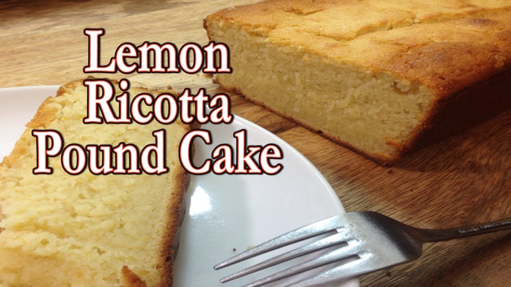 Lemon Ricotta Pound Cake - everybodylovesitalian.com