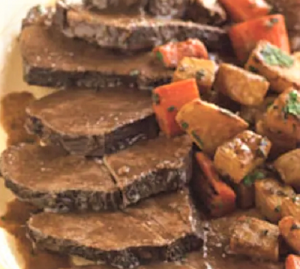 Red Wine Beef Brasato with Glazed Vegetables - everybodylovesitalian.com