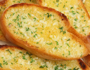 Garlic Bread with Pecorino Romano Butter - everybodylovesitalian.com