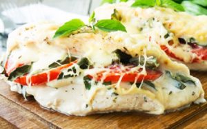Caprese Stuffed Chicken Breasts - everybodylovesitalian.com