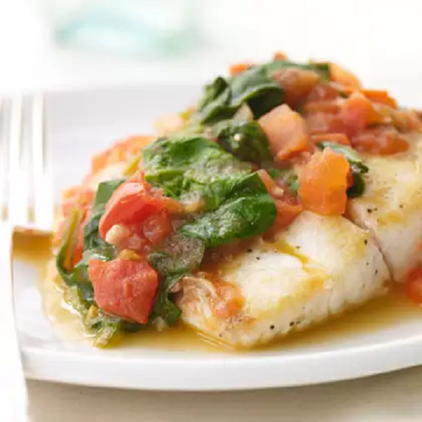 Red Snapper with Tomatoes, Olives and Onions - everybodylovesitalian.com
