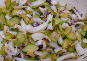 Cuttlefish and Zucchini Salad - everybodylovesitalian.com